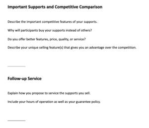 Make Your Own NDIS Business Plan With This Template | Brevity